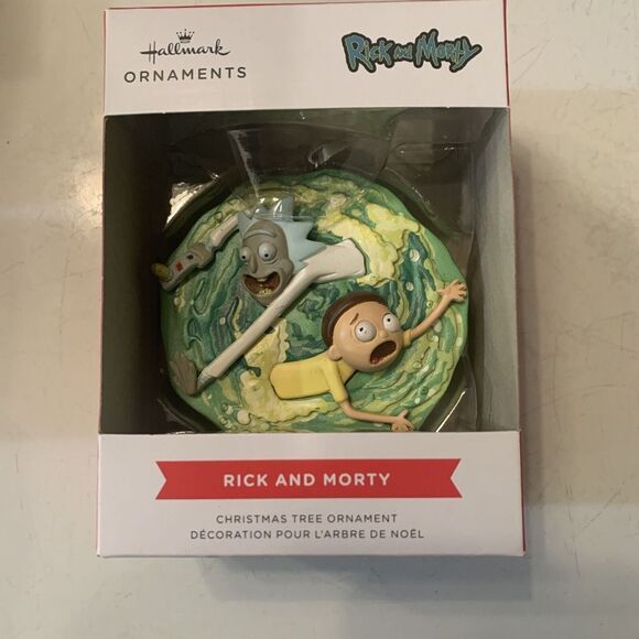 Hallmark | Holiday | Rick Morty Christmas Ornament Cartoon Network ...